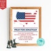 Please Pray for Our Soldier Sign Military Party Sign - Etsy