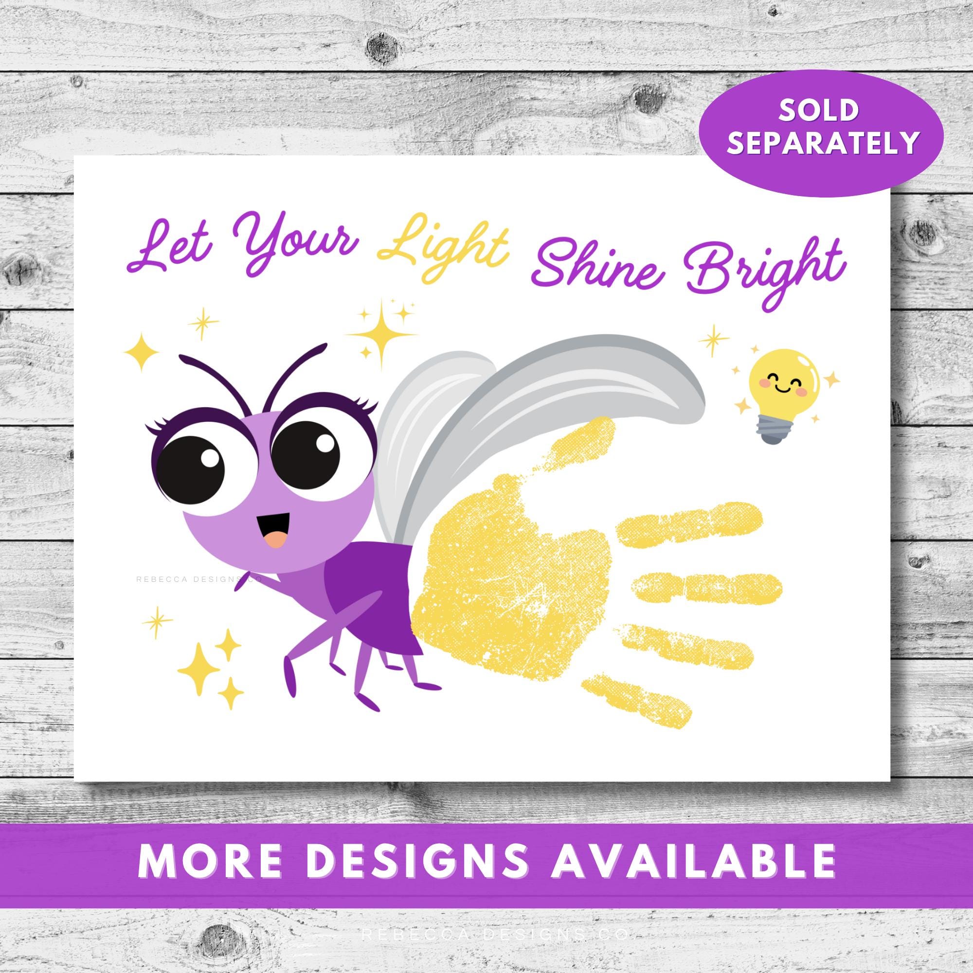 Whale Handprint Summer Craft Printable Summer Handprint Art Daycare ...