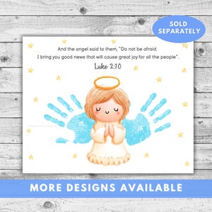Christmas Nativity Handprint Art Joy to the World Sunday School Craft ...