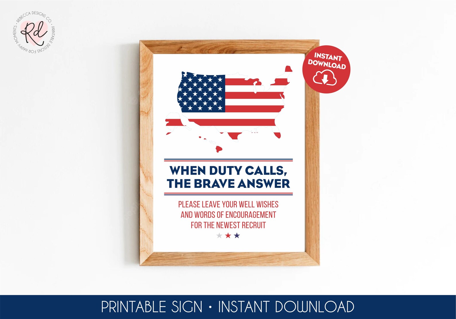 Military Party Sign Printable Navy Deployment Party Sign Army Going ...
