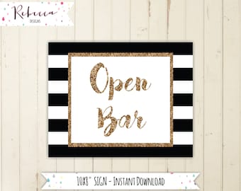 Candy bar sign printable candy buffet sign black and white