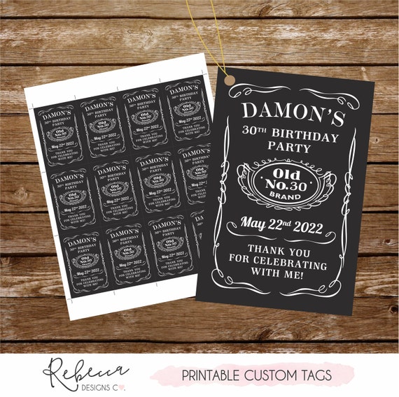Whisky tags whisky favor tags printable whiskey favor tags printable ...