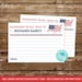 Well Wishes Military Card Printable Deployment Letters Deployment Party ...
