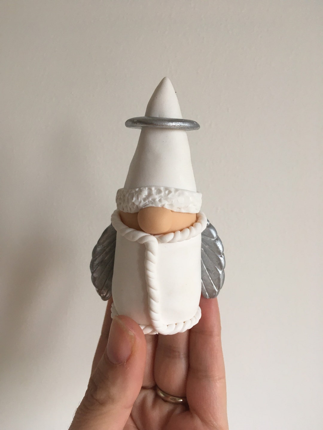Angel Gonk Scandinavian Handmade Polymer Gnome Christmas - Etsy