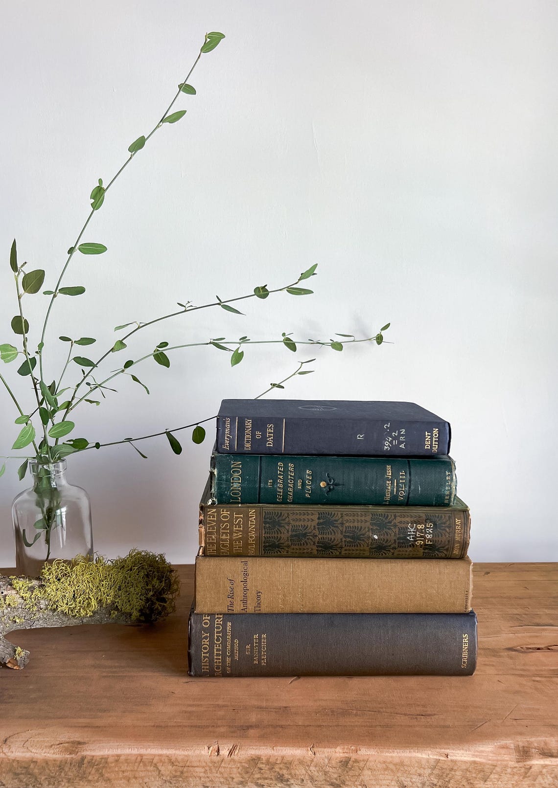 Vintage Book Collection, Antique Book Set- Timeless Classics, Rare ...