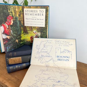 Vintage Blue Books, Antique Book Set- Timeless Classics, Rare ...