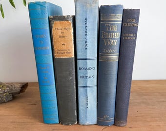 Vintage Book Collection, Antique Book Set Timeless Classics, Rare ...