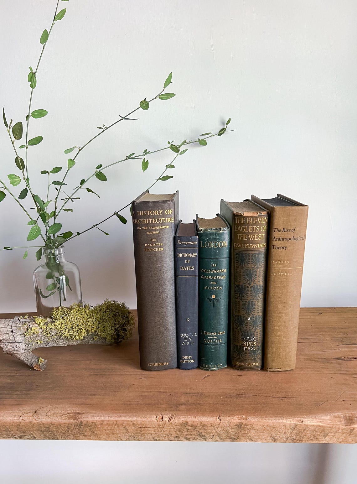 Vintage Book Collection, Antique Book Set- Timeless Classics, Rare ...