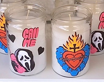 Green Spell Candles box of 20 Magic Mini Candles by Harmonia - Etsy