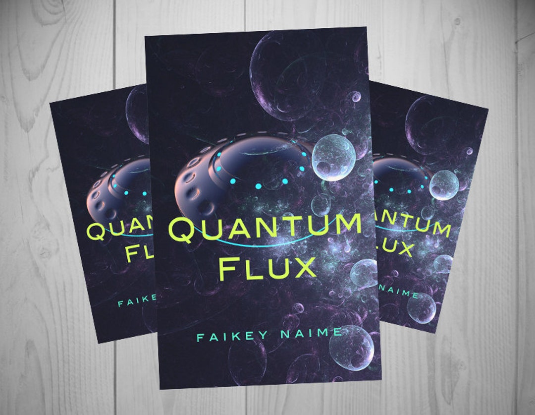 Pre-made Ebook Cover "quantum Flux" (sci-fi/space/spaceship) - Etsy