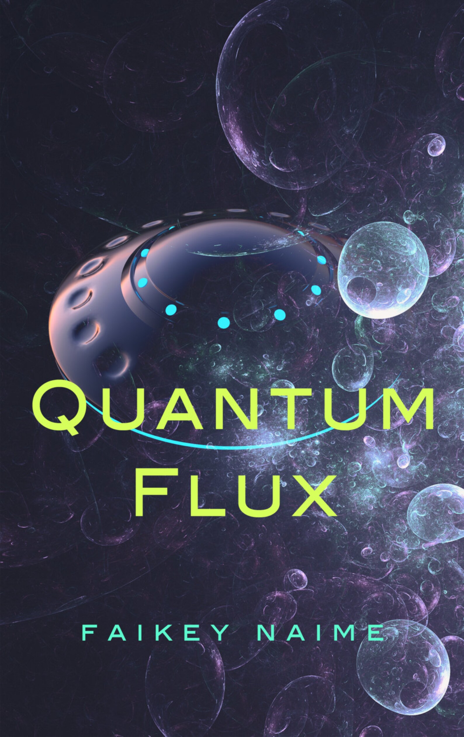 Pre-made Ebook Cover "quantum Flux" (sci-fi/space/spaceship) - Etsy