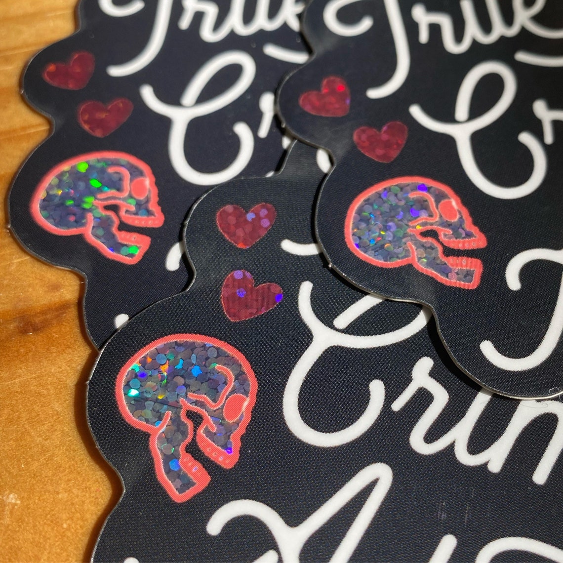 True Crime Addict Vinyl Stickers - Etsy