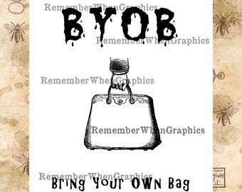 Byob Poster - Etsy