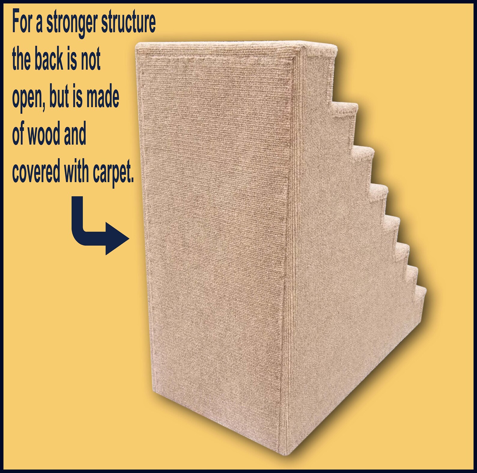 Pet Steps for Cats Eight Steps 30 High X 15 Wide X 30 Deep. - Etsy