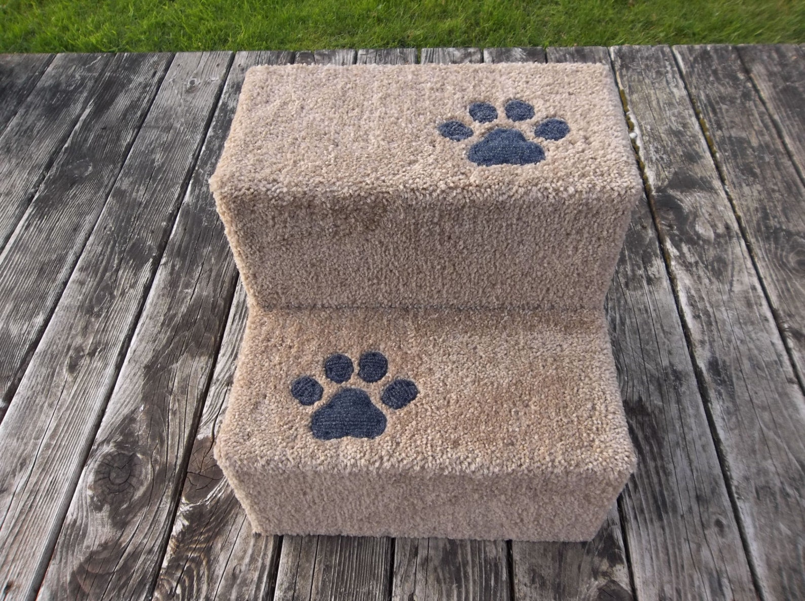 Sturdy Dog Steps With Paw Prints 15 H X 16 W X 16' D. - Etsy