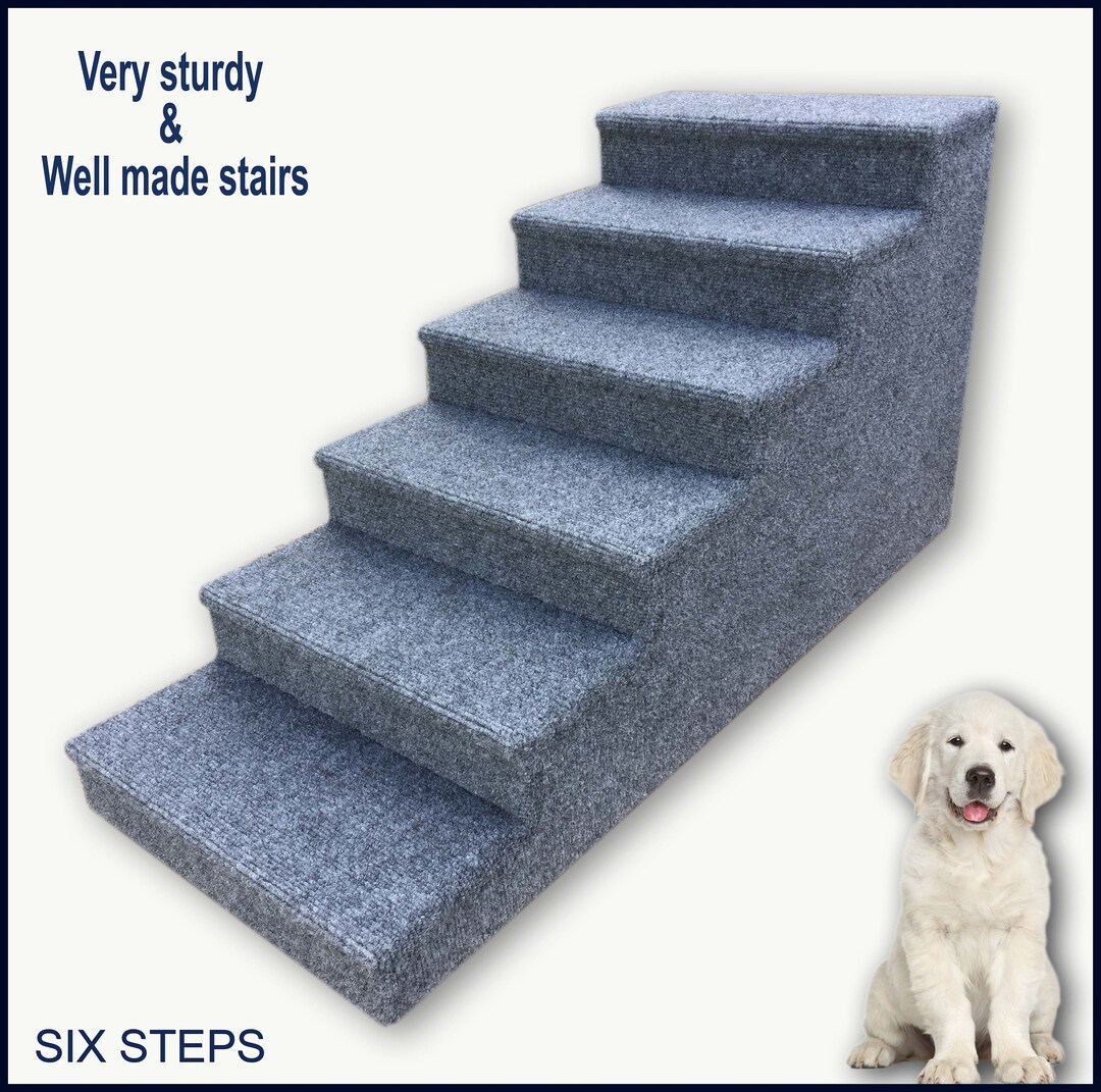 Pet Steps for Small Dogs, Dog Steps Gray Color, Small to Medium Dogs ...