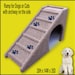 Pet Ramp With Paw Prints and Opening on the Side. Dog Ramp 20hx14wx35d ...