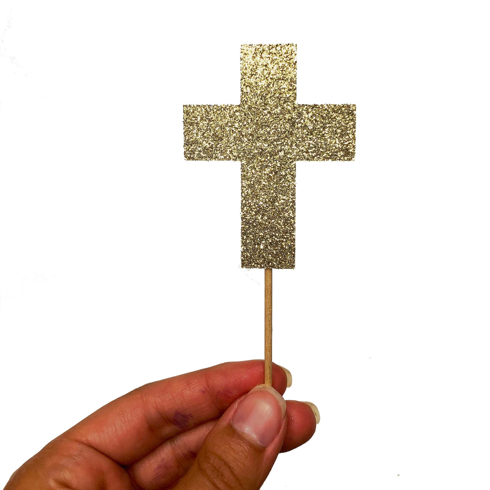 Cross Cupcake Toppers Baptism Party Decoration Confirmation - Etsy