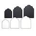 Blank Album Tags, Blank Gift Tags for Party, Scrapbooking or Card ...