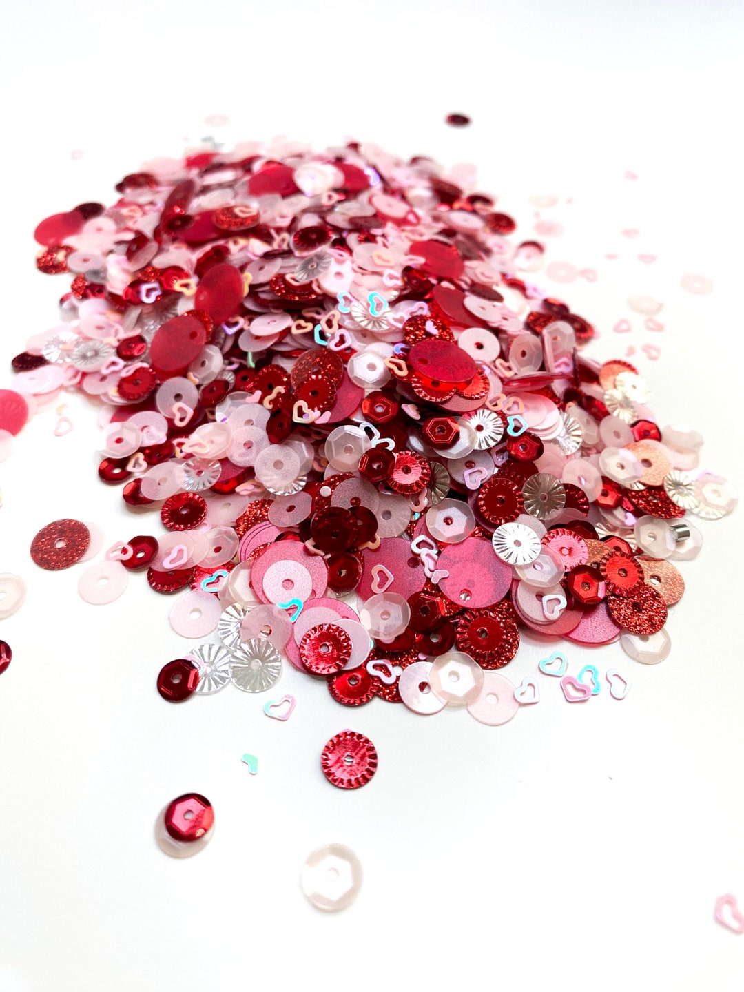 Sequin Mix "scarlet Serenade", Shaker Confetti Mix for Crafting and ...