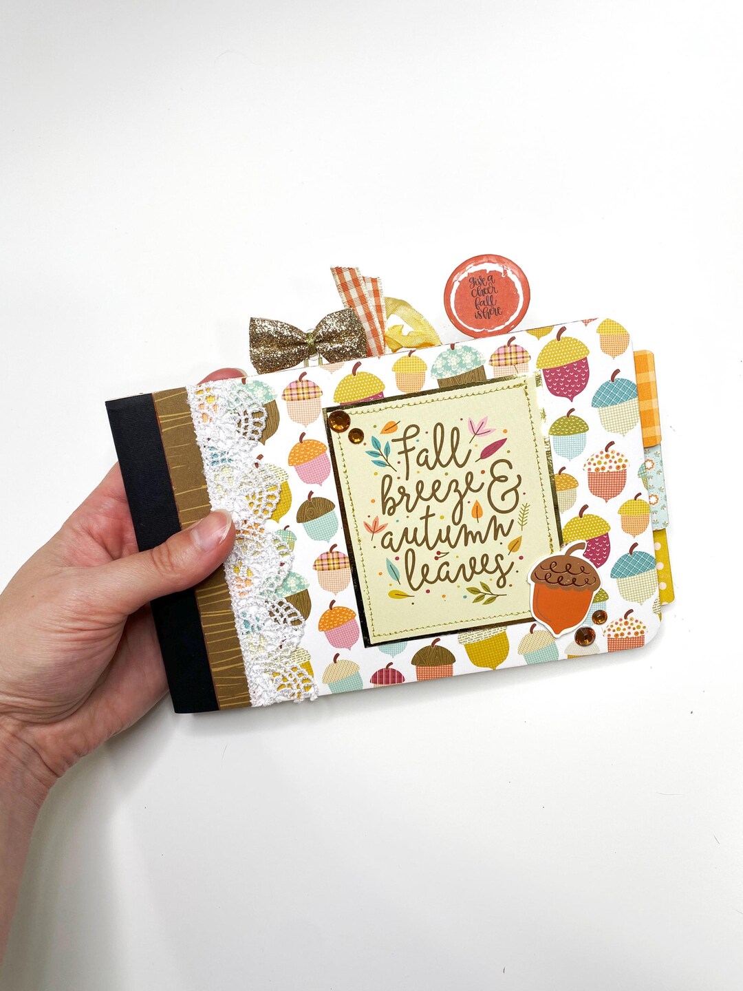 Fall Gratitude Journal, Autumn Journal With 4 Dividers, Fall Journal ...