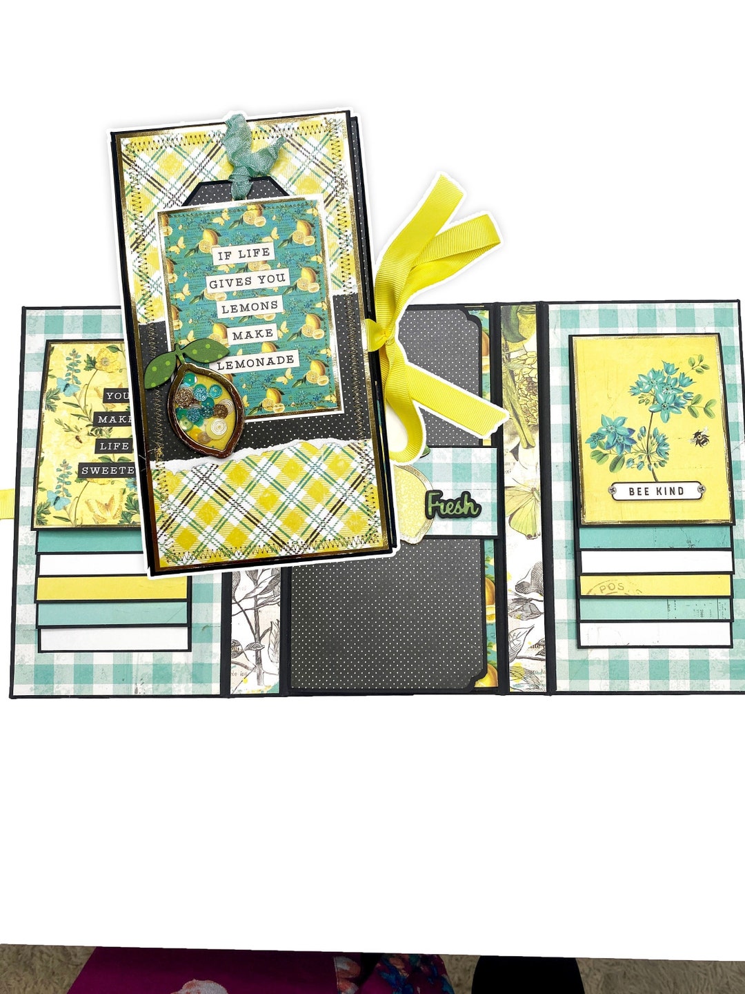 Lemon Themed Album Summer Album, Summer Photo Album for Photos and ...