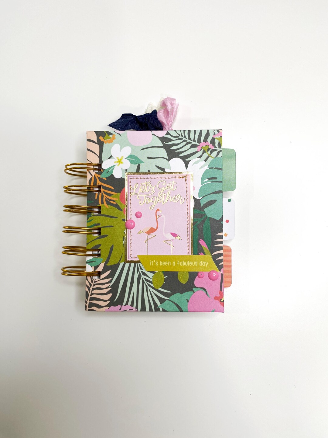 Tropical Mini Journal Notebook, Mini Lined Notebook, Small Journal ...