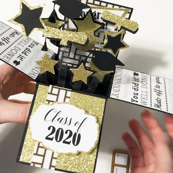 Pop up Box Card - Etsy