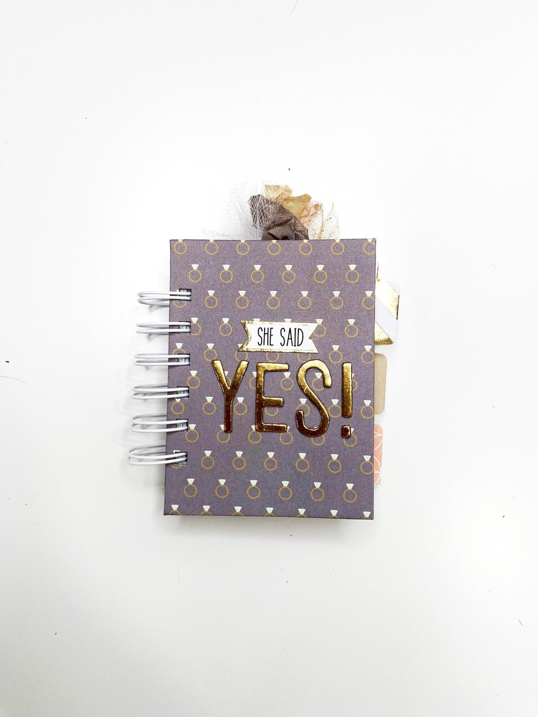 Engagement Mini Journal Notebook, Mini Lined Notebook, Small Journal ...