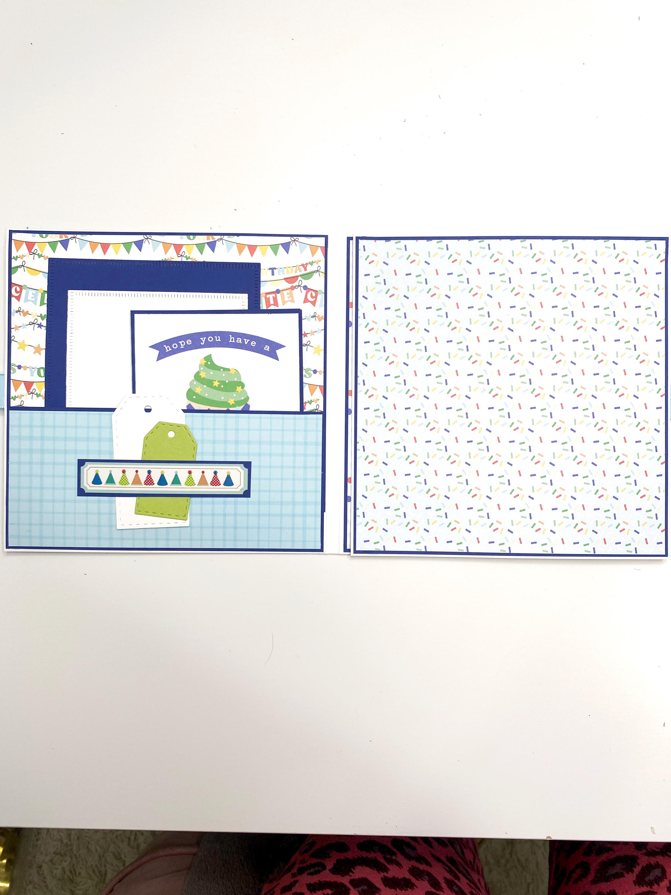 Handmade Birthday Boy Trifold Folio Card, Bday Card, Birthday Card ...