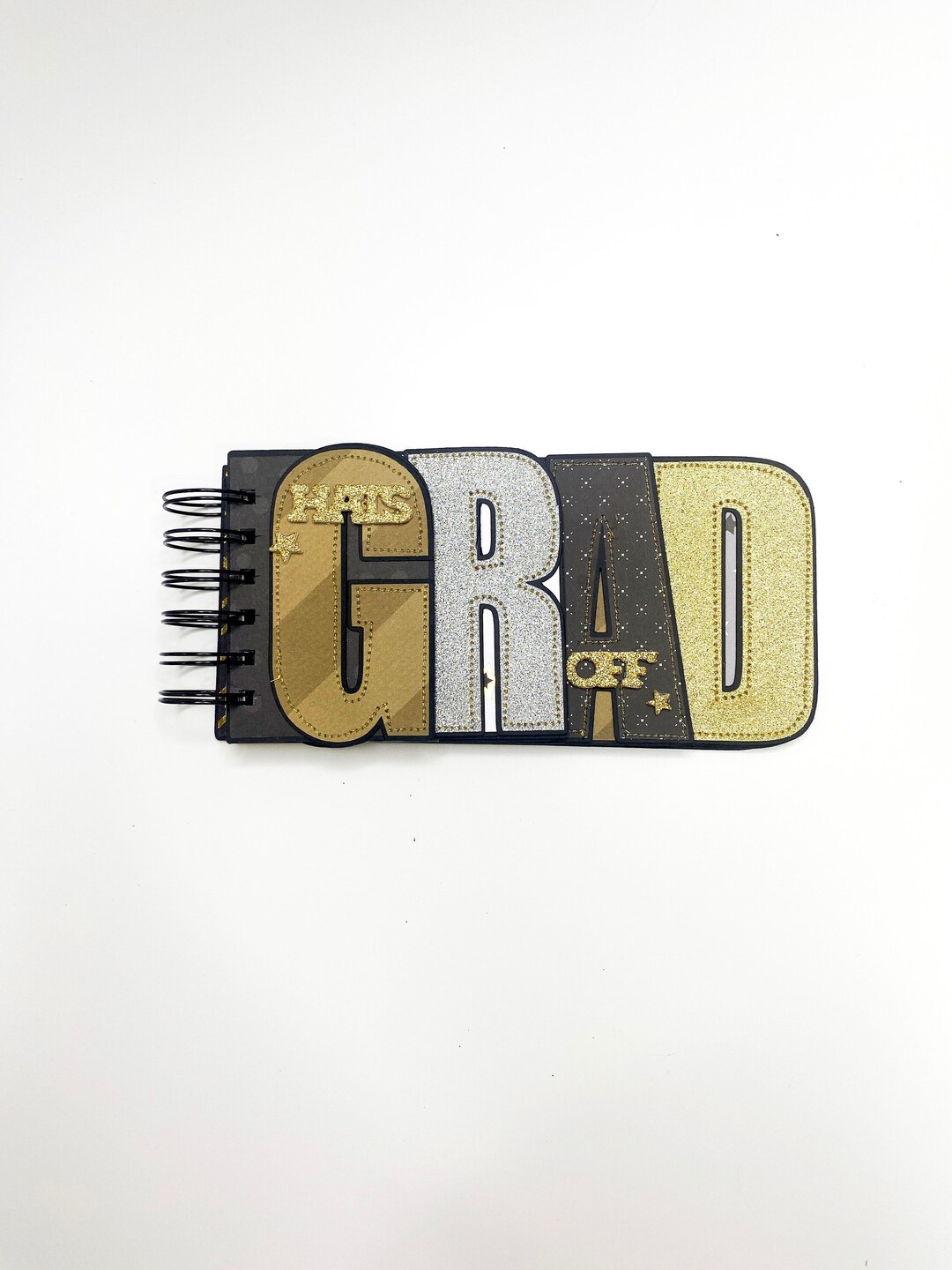 GRAD Mini Album | Graduation Shaped Mini Photo Album | Graduation Gift ...