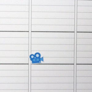 Video Camera Stickers Electronic Sticker for Planner, Agenda, Calendar ...