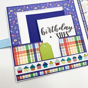 Handmade Birthday Boy Trifold Folio Card, Bday Card, Birthday Card ...
