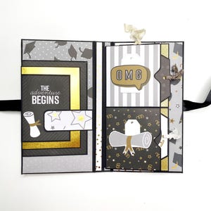 Graduation Folio Album With Middle Page and Pocket for Photos ...