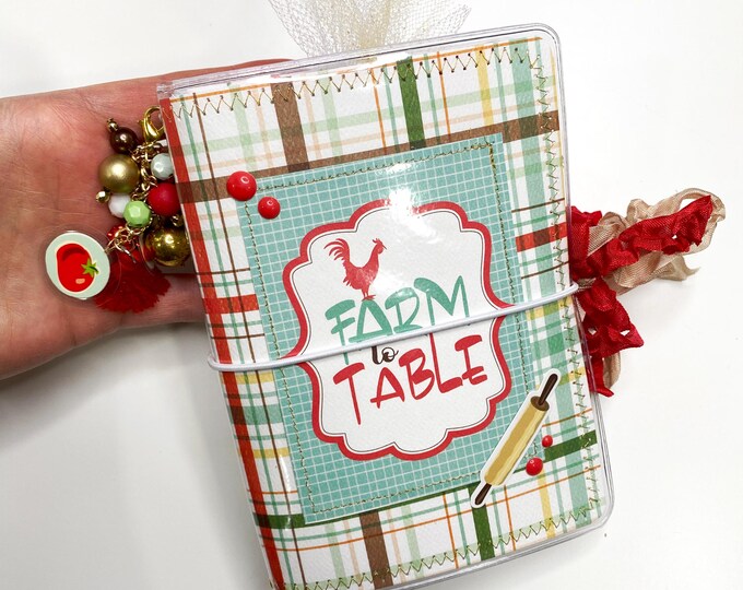 Farm to Table Traveler's Notebook With 3 Inserts, Farm Kitchen Journal ...