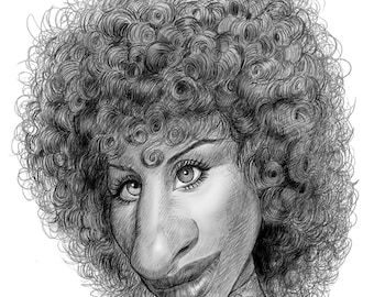 Jim Morrison Caricature Art Print Limited Edition by Peter | Etsy