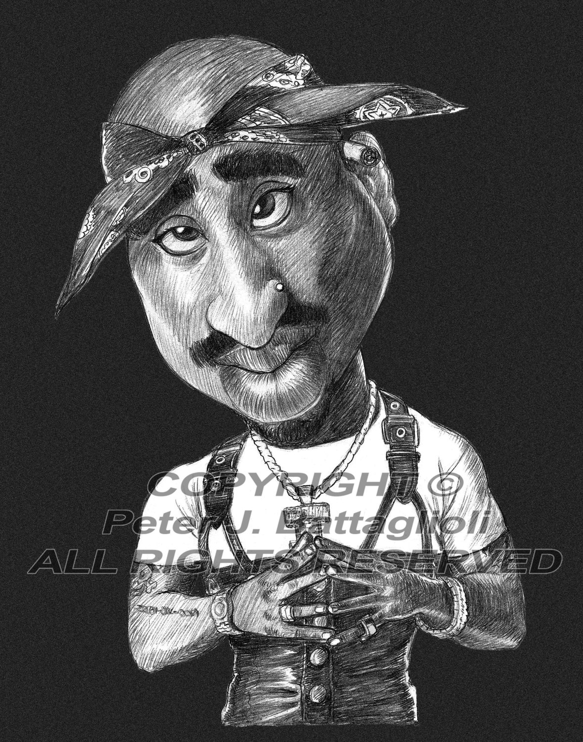 Tupac Cartoon