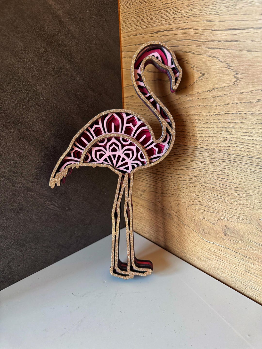 Wood Flamingo, Flamingo Art, Girls Bedroom Art, Coastal Art, Coastal ...