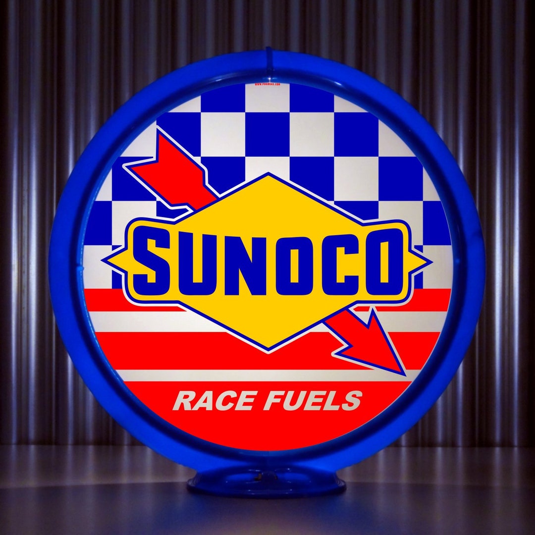 Sunoco Race Fuels Racing Gasoline - Gas Pump Globe for Your Office, Man ...