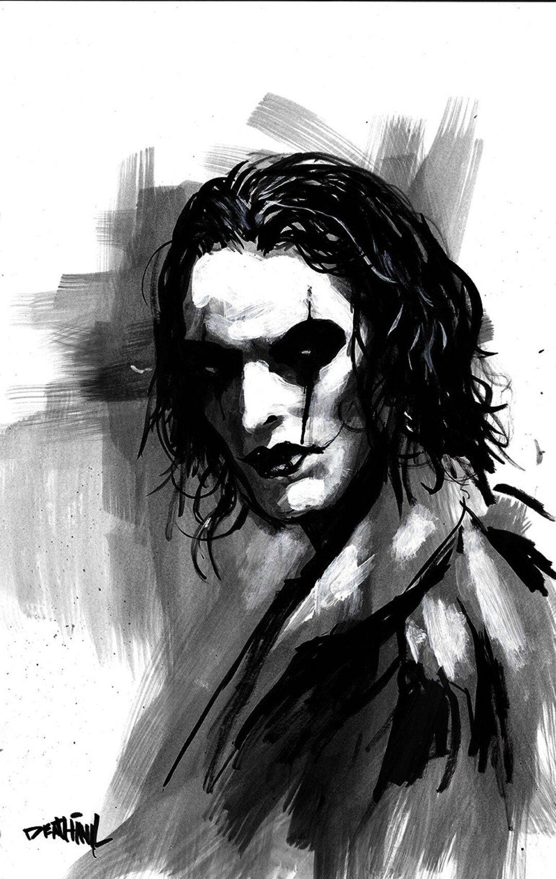 SIGNED "the Crow" 18x12 Poster - Etsy