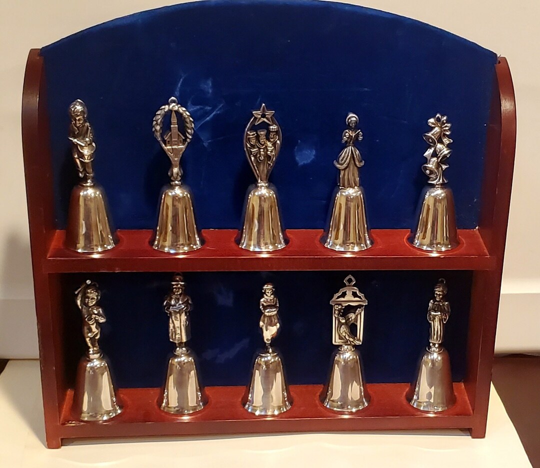 New England Collector's Society Christmas Bells - Etsy