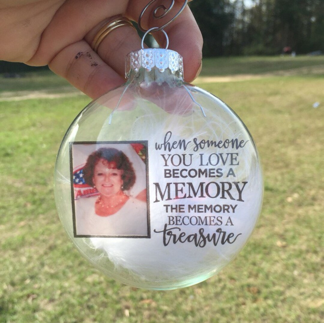 Keepsake Ornaments-photo Christmas Ornament-memorial Ornament-custom ...