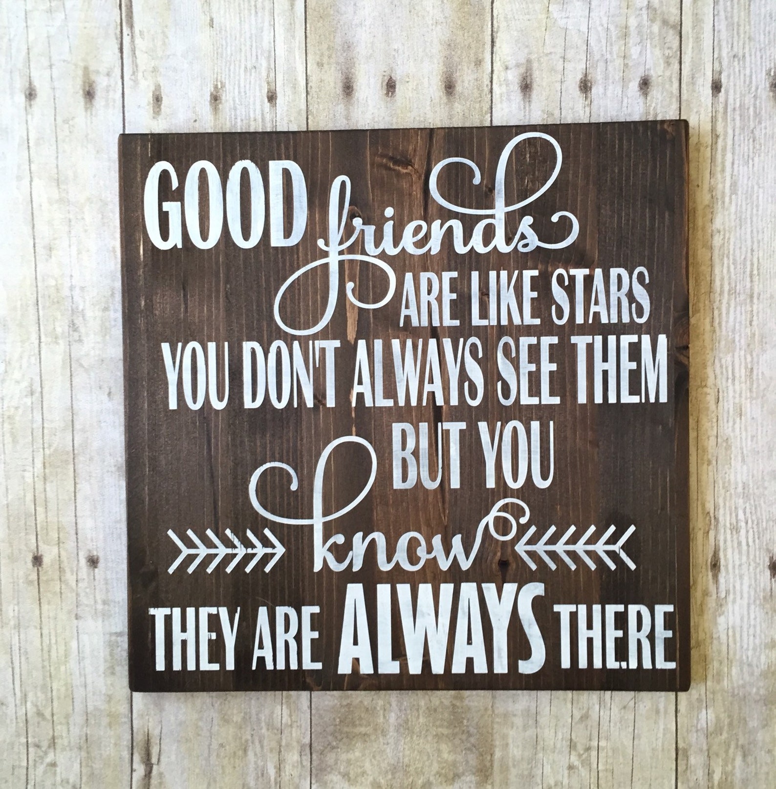 Best friend sign Long distance best friend gift Best | Etsy