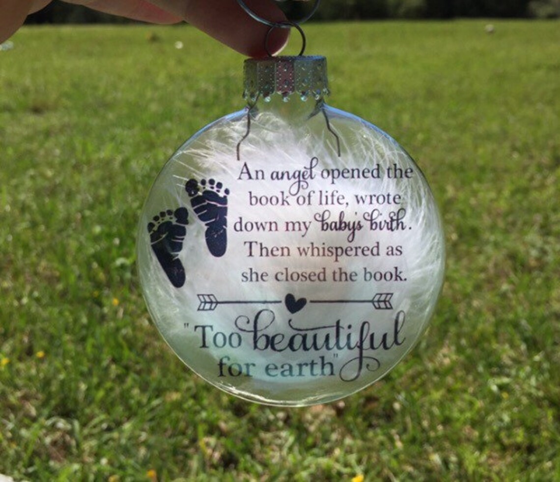 Miscarriage Gift Miscarriage Keepsake Too Beautiful for - Etsy