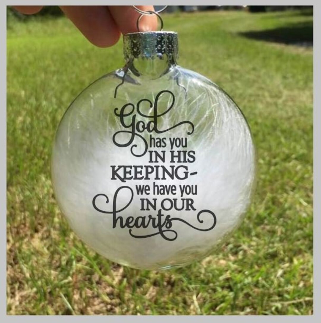In Memory Christmas Ornament - Photo Christmas Ornament - Memorial ...