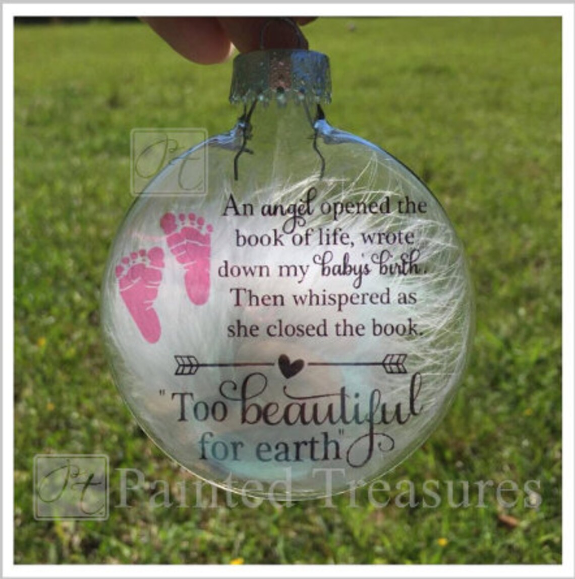Miscarriage Gift Miscarriage Keepsake Too Beautiful for - Etsy