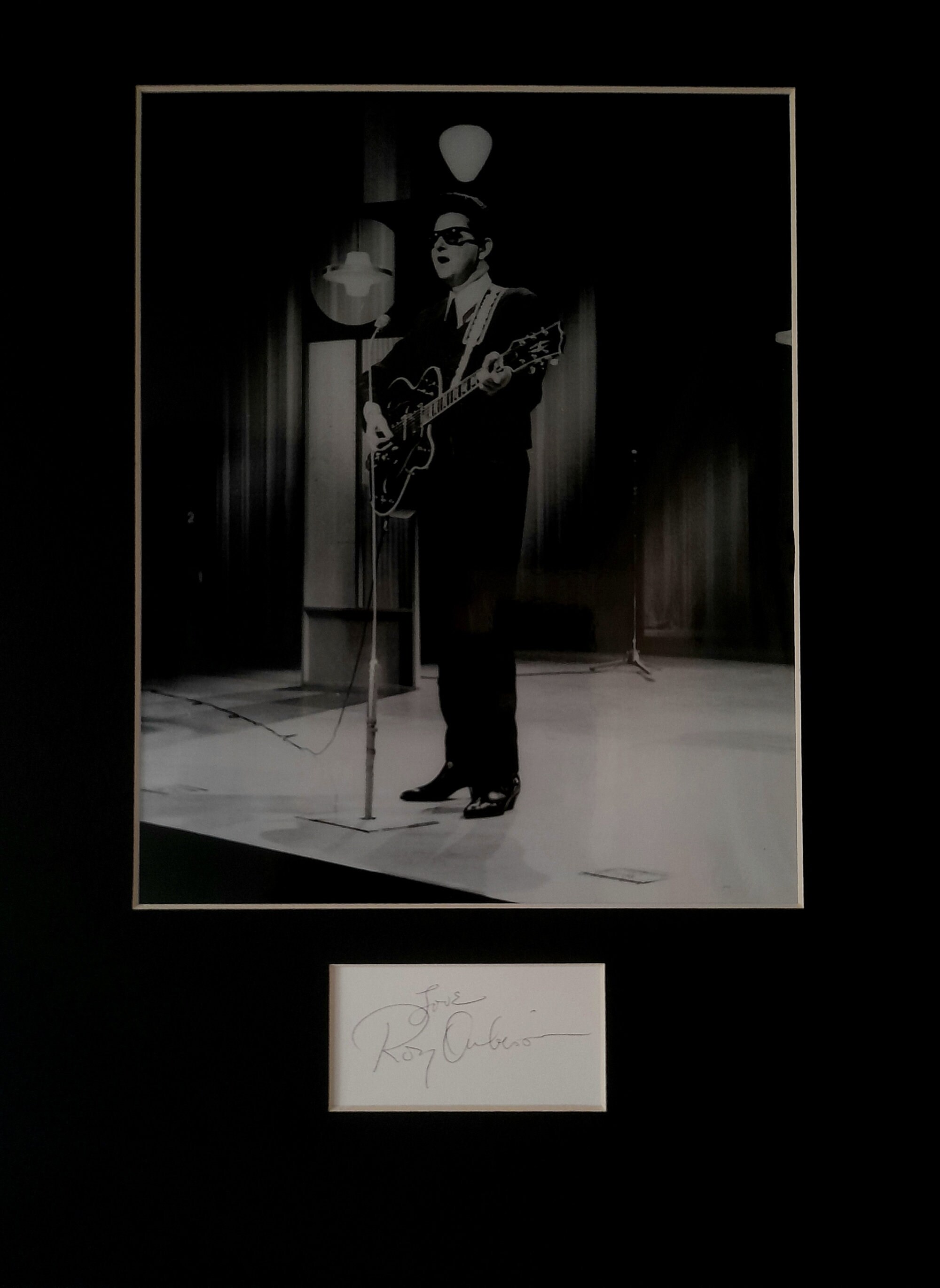 ROY ORBISON AUTOGRAPH Photo Display - Etsy