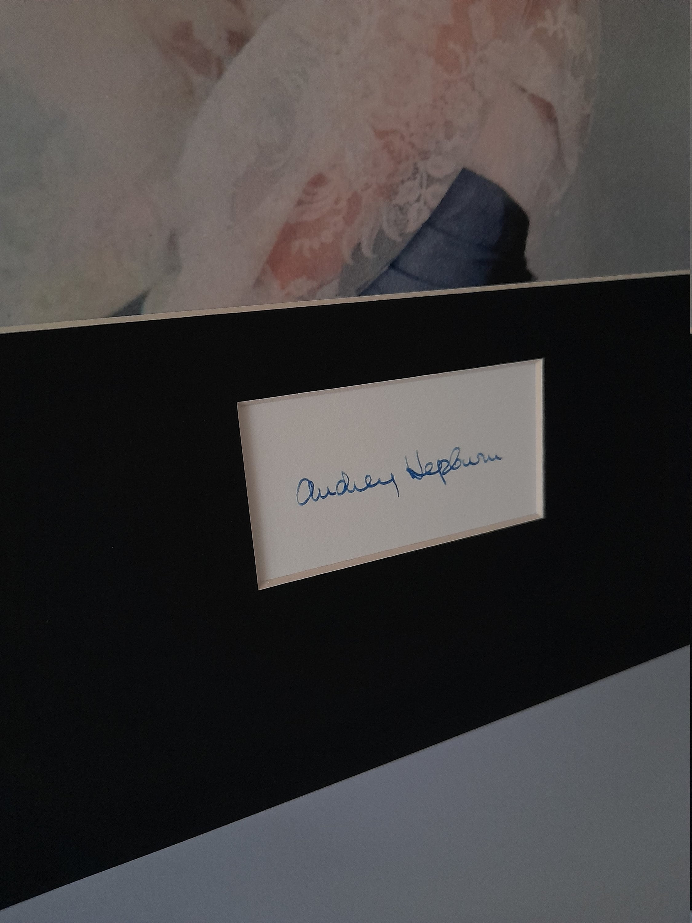 AUDREY HEPBURN AUTOGRAPH Photo Display My Fair Lady - Etsy
