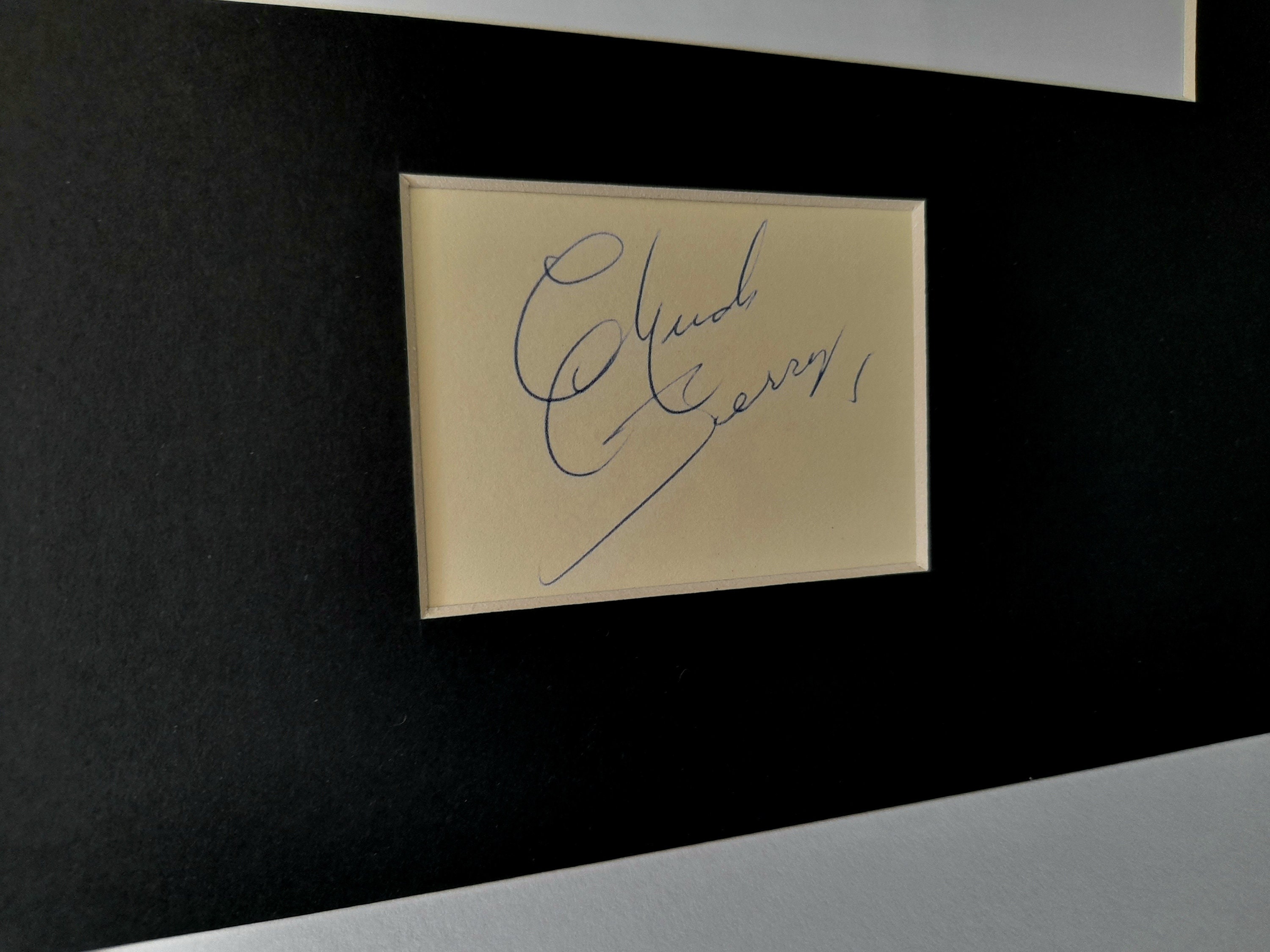 CHUCK BERRY AUTOGRAPH Photo Display - Etsy