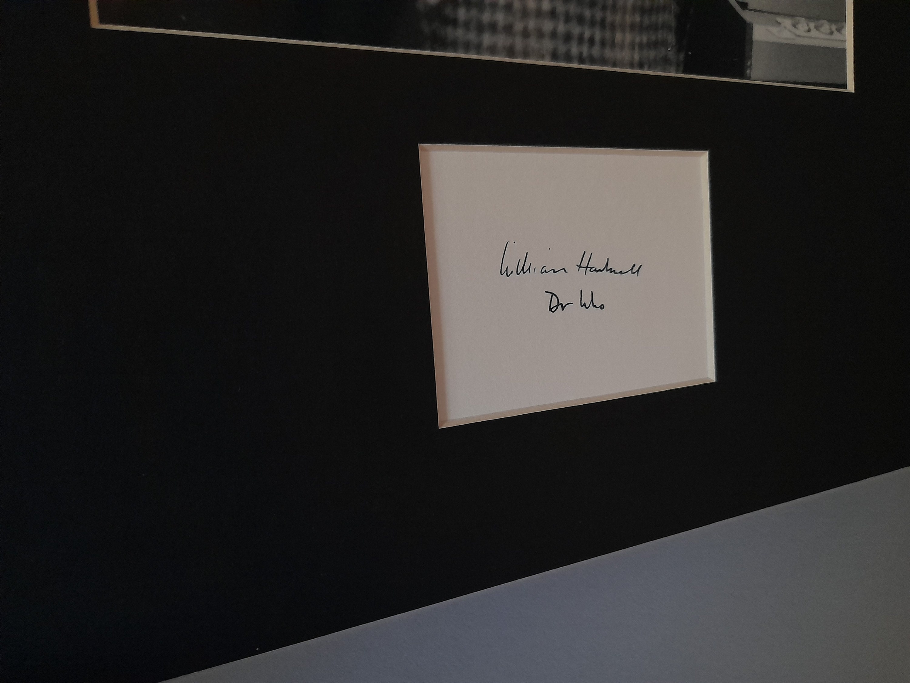 WILLIAM HARTNELL AUTOGRAPH Photo Display Dr Who - Etsy